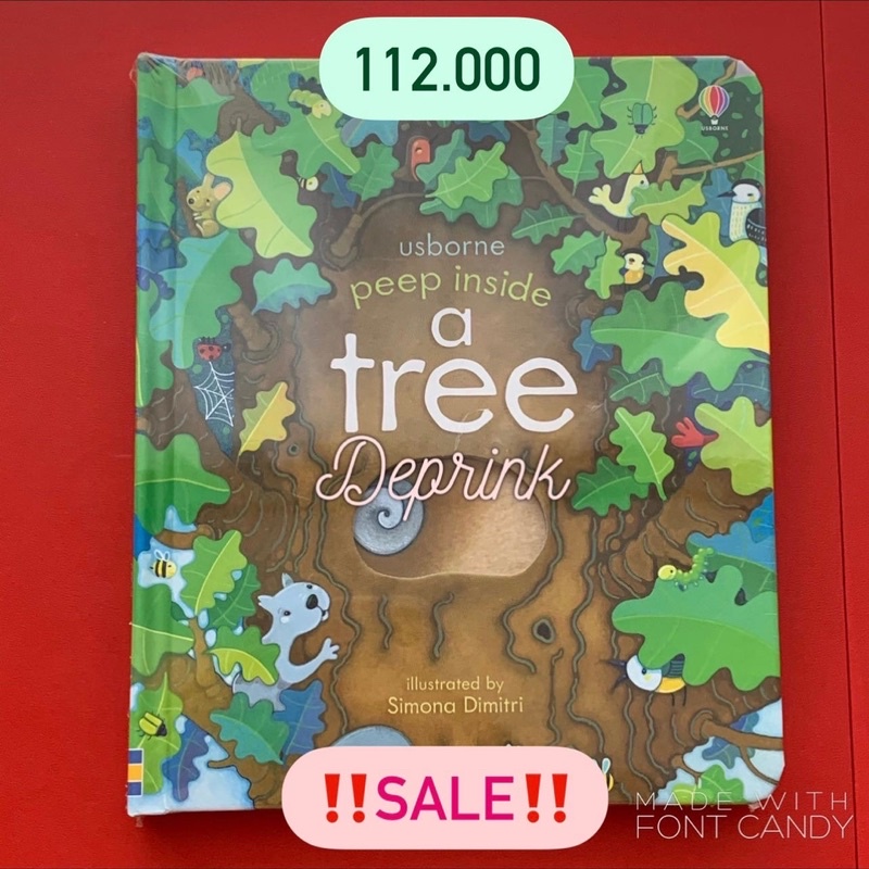 Jual USBORNE - PEEP INSIDE A TREE | Shopee Indonesia