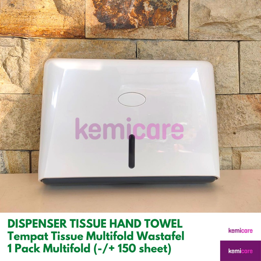 Jual Dispenser Tempat Tissue Tisu Multifold Hand Paper Towel Wastafel ...