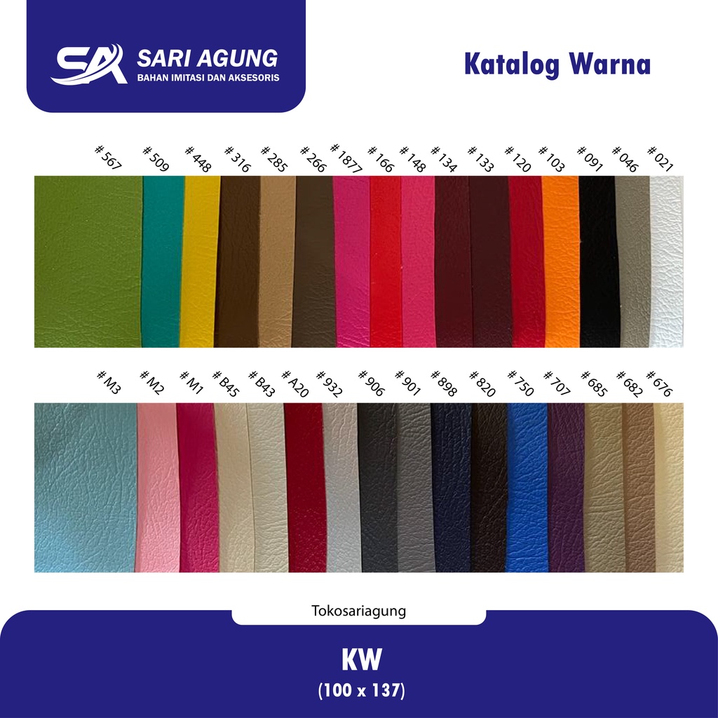 Jual KW (METER) BAHAN KULIT SINTETIS OSCAR UNTUK TAS SANDAL KULIT JERUK ...