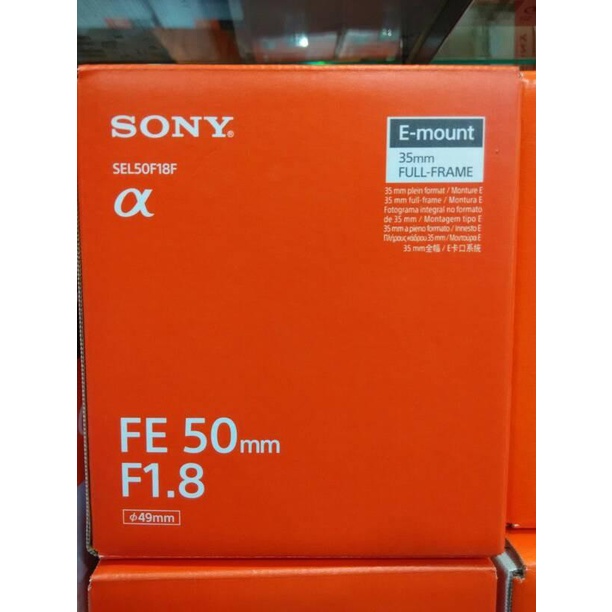 Jual SONY SEL FE 50mm f1.8 (E MOUNT /FULL FRAME & APSC LENS ) | Shopee Indonesia