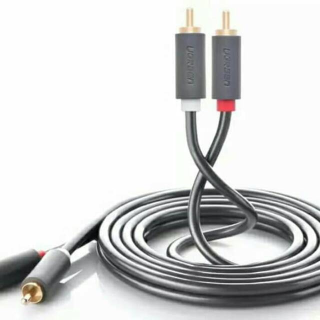 Jual Kabel RCA Audio 2RCA Male to 2RCA Male UGREEN Cable for Amplifier ...