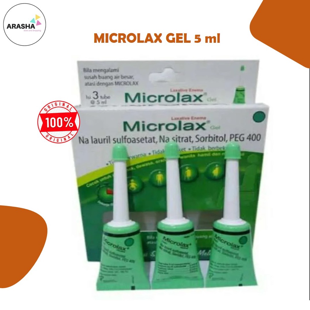 Jual MICROLAX GEL TUBE Obat Susah Buang Air Besar/Sembelit/Pencahar ...