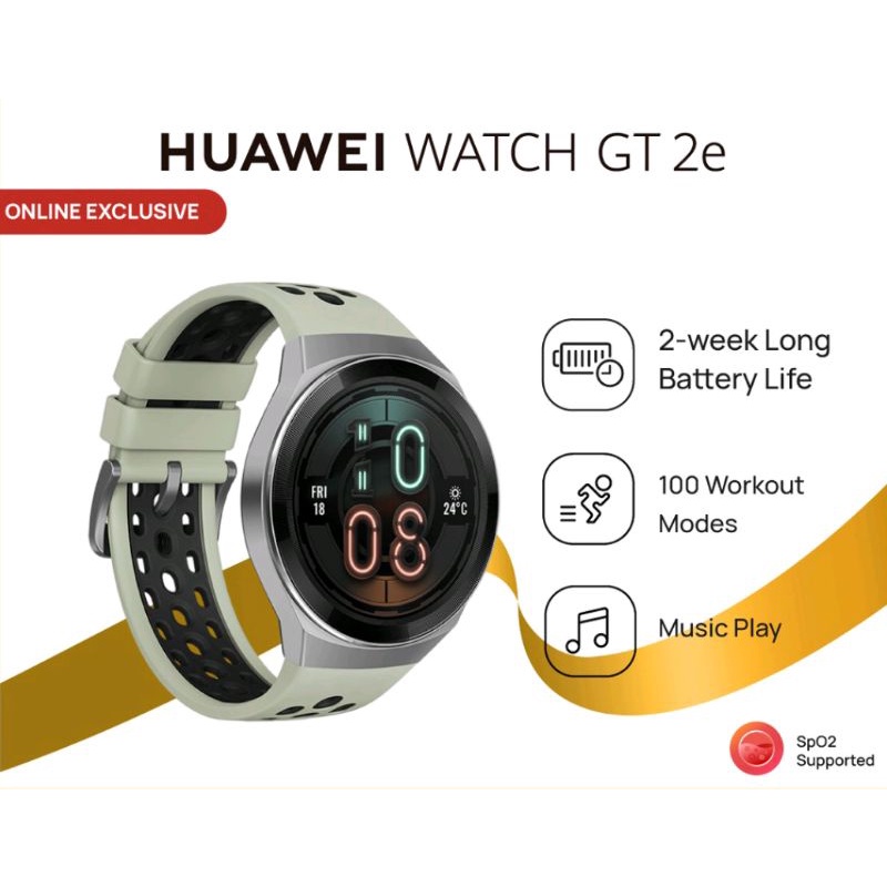 Jual SMART WATCH HUAWEI GT 2e / GT2e (ORIGINAL) | Shopee Indonesia