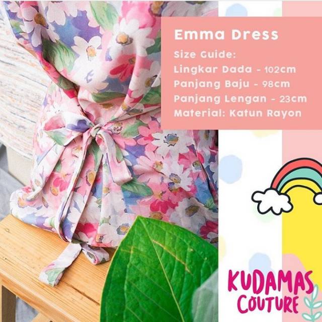 Jual Emma Dress BATIK KUDA MAS | Shopee Indonesia