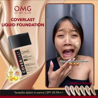 Jual OMG CoverLast Liquid Foundation Alas Bedak | Oh My Glam | SPF 20 ...