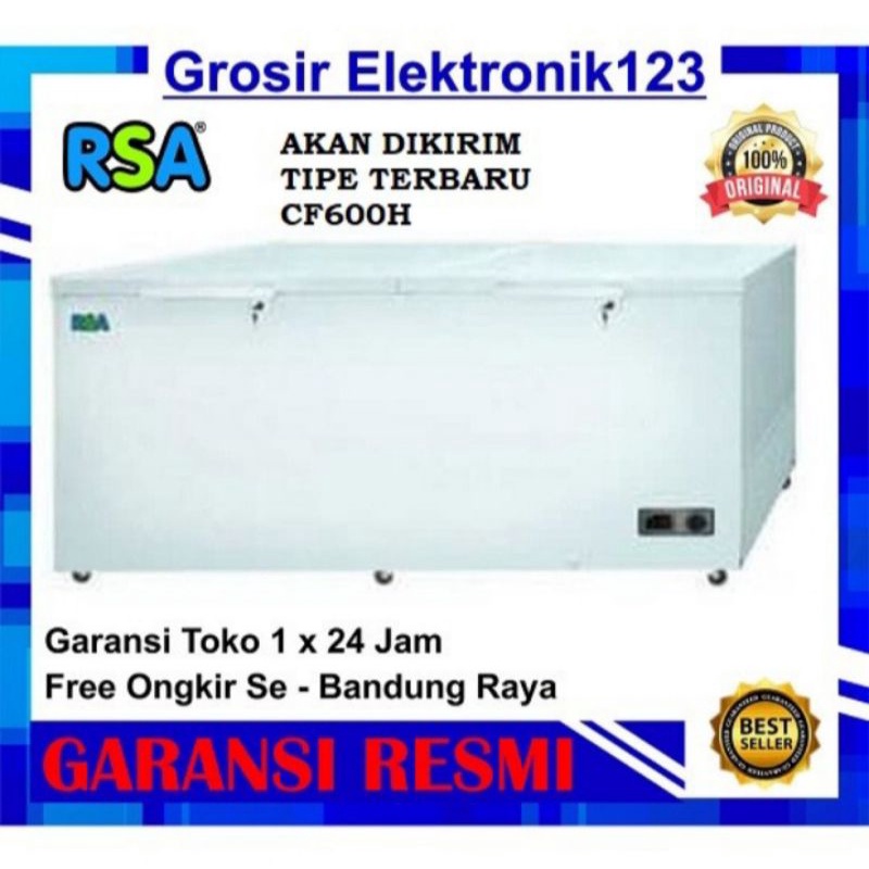 Jual Freezer RSA cf 600 garansi resmi 600 liter | Shopee Indonesia