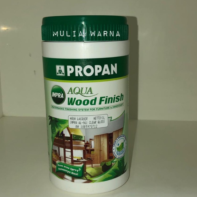 Jual Propan Impra Aqua Wood Finish Clear Gloss | Shopee Indonesia