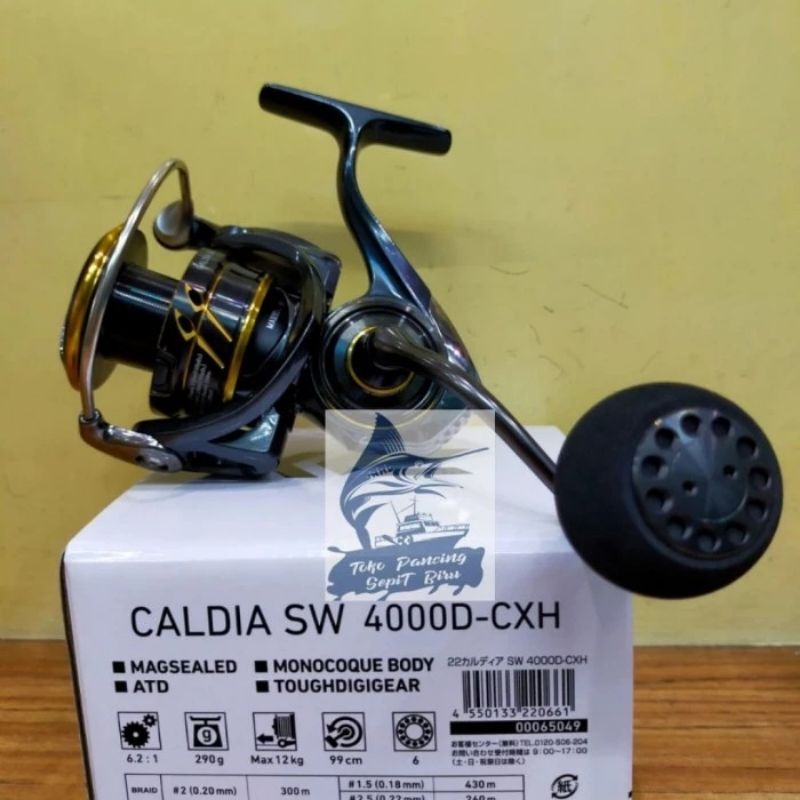 Jual Reel Spinning DAIWA CALDIA SW 4000D CXH NEW 2022 SALTWATER ...