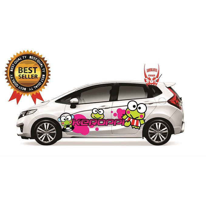 Jual Stiker Mobil Decal Kerropi Katak Kodok Sticker Decal Decal Car ...