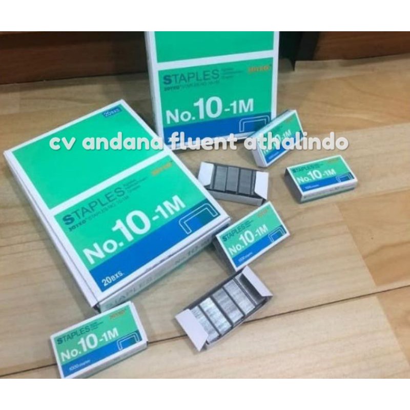Jual isi Staples Joyko no.10 no10-1m isi staples no 10 harga di bawah ...