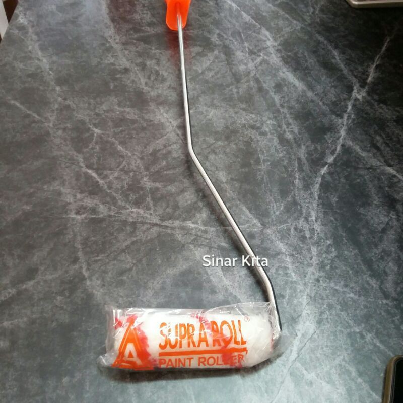 Jual Kuas Roll Cat Kecil | Roller Cat | Gagang dan Rol Cat Kecil Supra ...