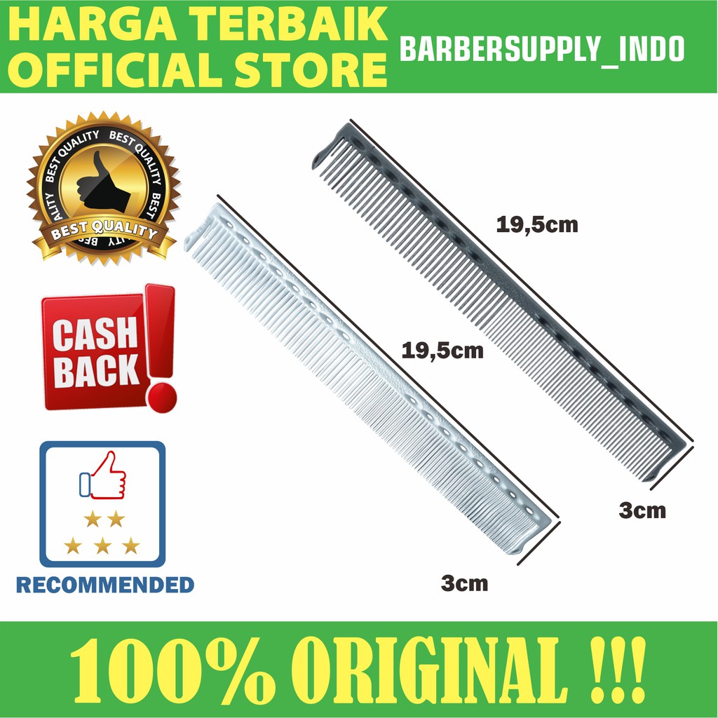 Jual Sisir Potong Sisir Parting Sisir Barber Motif Ys Park Premium Shopee Indonesia
