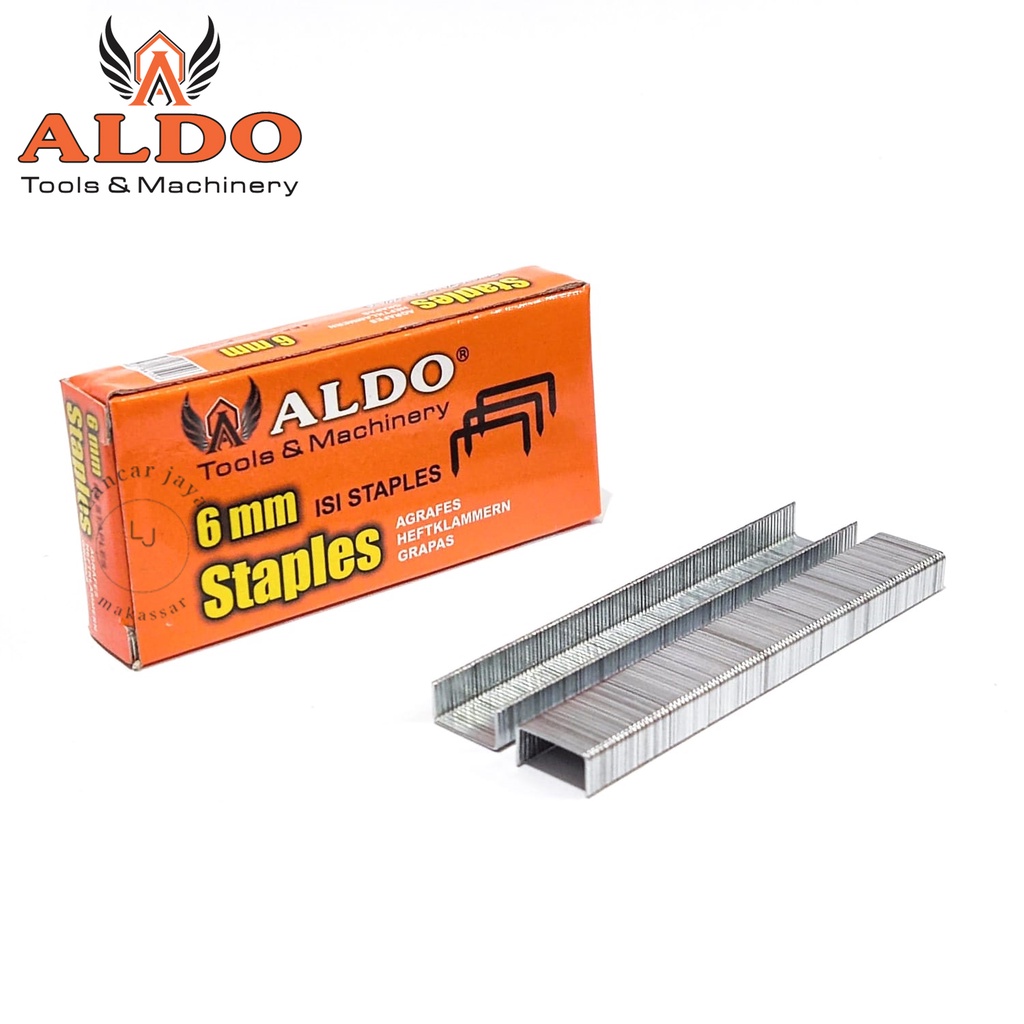 Jual Staples / Isi Stapler / Refill Stapler Aldo 6mm | Shopee Indonesia