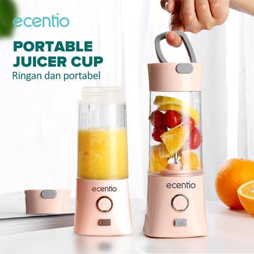 Jual ECENTIO PORTABLE JUICER 6 MATA PISAU/BLENDER MINI/SMOOTHY MAKER/BLENDER CHARGER/BLENDER ...