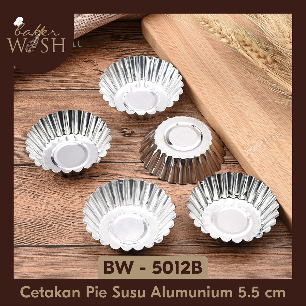 Jual Cetakan Kue Tart Mini/ Pie Susu 5.5 cm Aluminium Tebal | Shopee ...