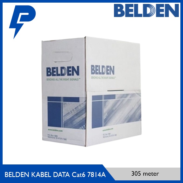 Jual BELDEN Kabel UTP Cat6 (1 roll = 305 meter / 1.000 feet) | Shopee ...