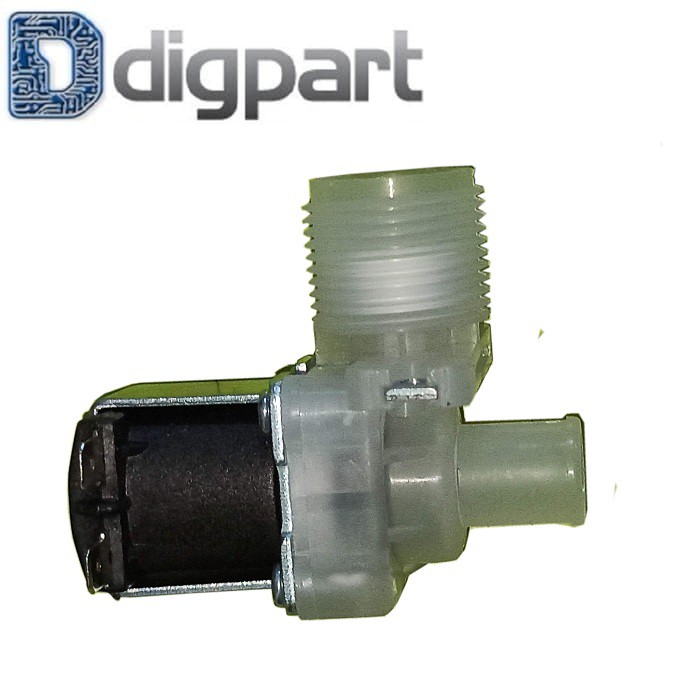 Jual Kran Elektrik Valve Siku AC 220V Drat In 3/4 inch-1/2 inch ...