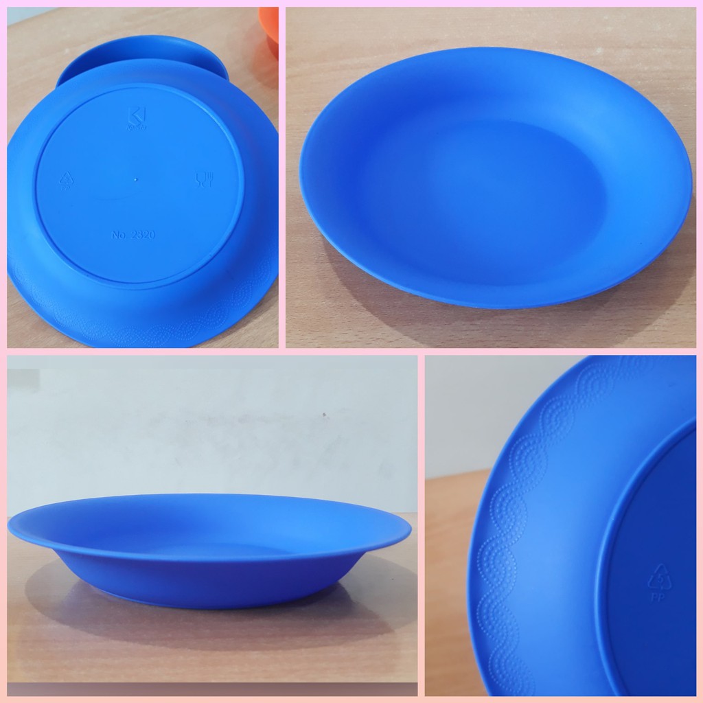 Jual PROMO PIRING PLASTIK Kaneta / Piring makan / Piring cantik ...