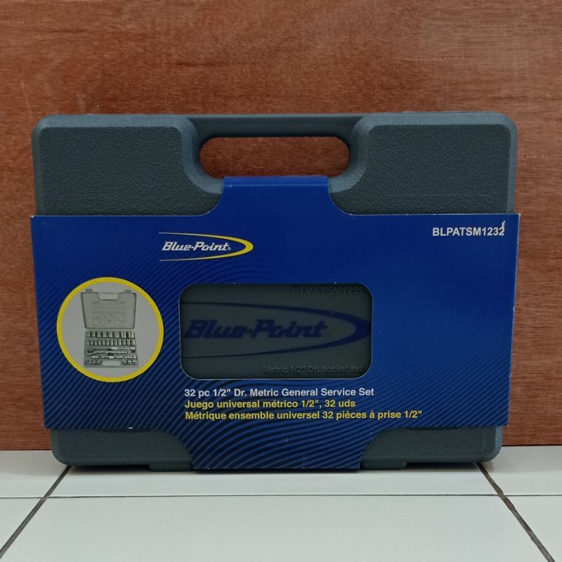 Jual Blue Point Tools BLPATSM1232 32pc 1/2" Drive Metric General ...