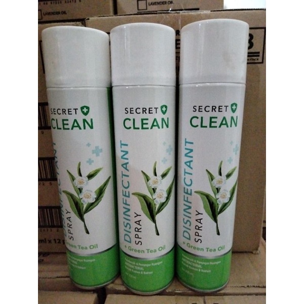 Jual SECRET CLEAN DISINFECTANT SPRAY LAVENDER 200ml(khusus pulau Jawa ...
