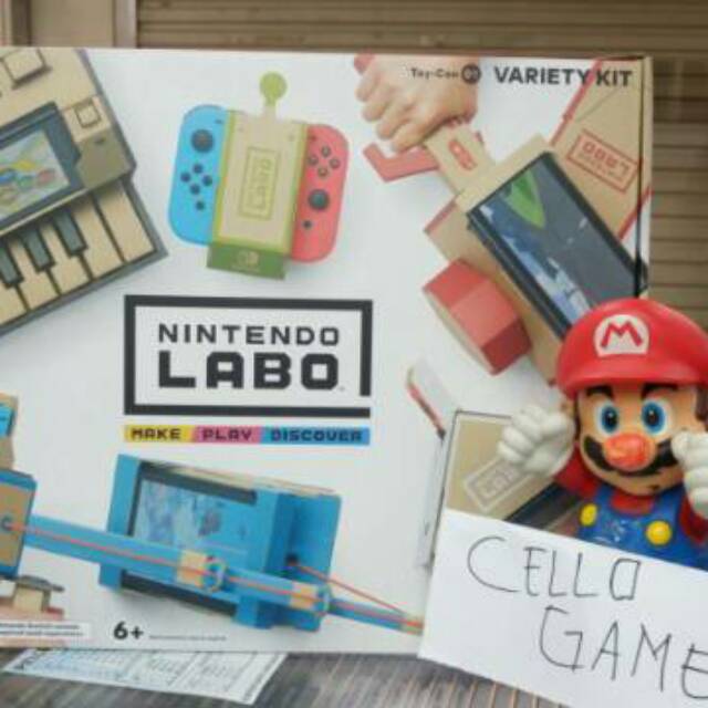 Jual Promo NINTENDO LABO VARIETY KITS / LABO ROBOT KITS TOYS CON ...