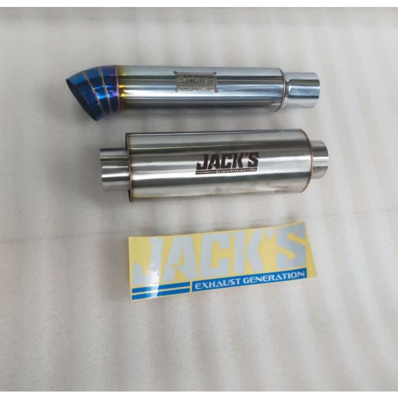 Jual Tailpipe Dan Resonator Diesel ( Resonator 4 inch ) Jack's Exhaust ...
