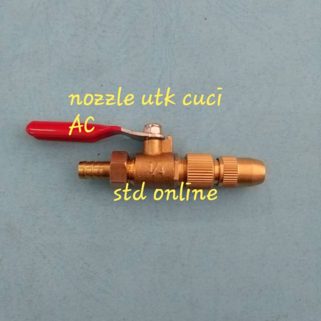 Jual Nozzle cuci ac nosel utk cuci ac komplit model lurus assy | Shopee ...