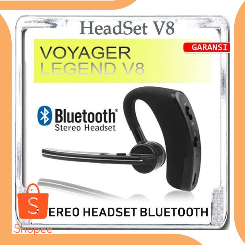 Jual Headset Bluetooth Premium Stereo Earphone Super Bass Voyager ...