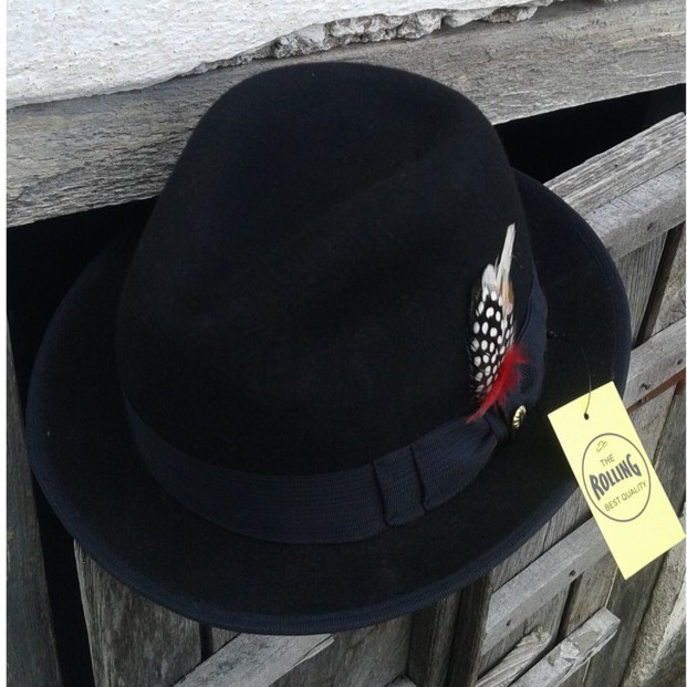 Jual TOPI FEDORA TRILBY HITAM ORIGINAL | Shopee Indonesia