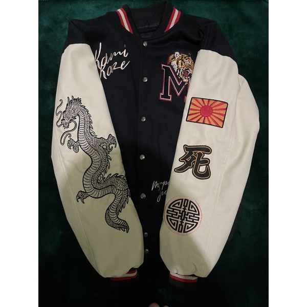 Jual [ORIGINAL] Varsity Jacket Kamikaze Memphis origins XXL | Shopee ...