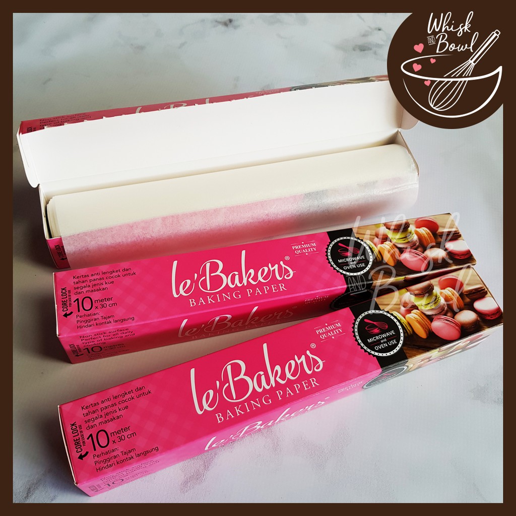 Jual Le Bakers Baking Paper 30cm x 10m | Shopee Indonesia