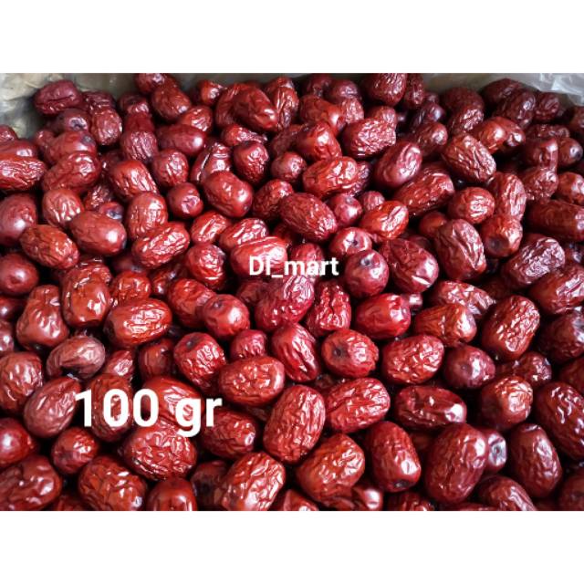Jual Angco / Ang Co / Kurma Merah / Kurma China / Red Dates 100 gr ...