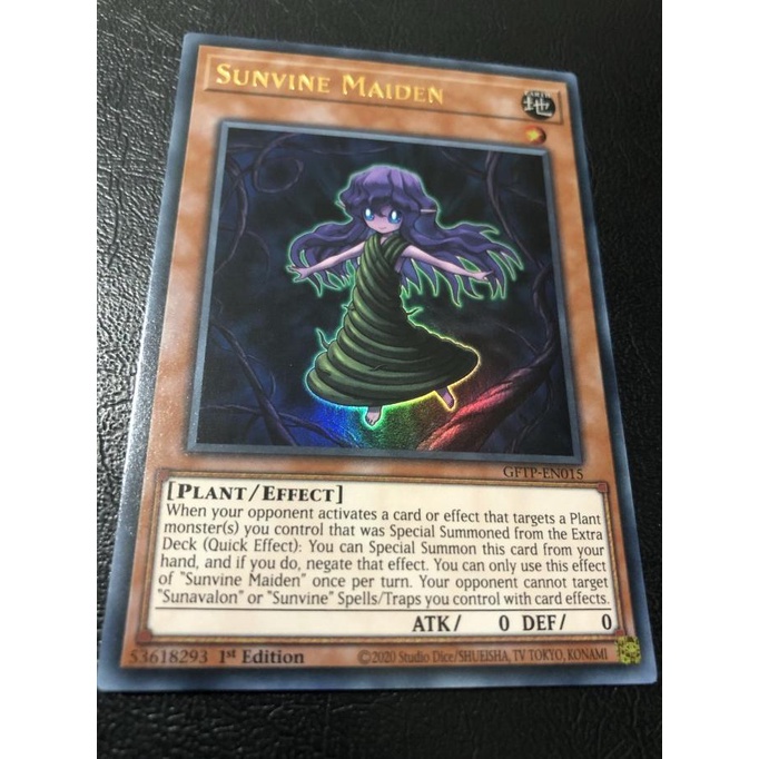 Jual kartu yugioh original sunvine maiden ultra rare | Shopee Indonesia
