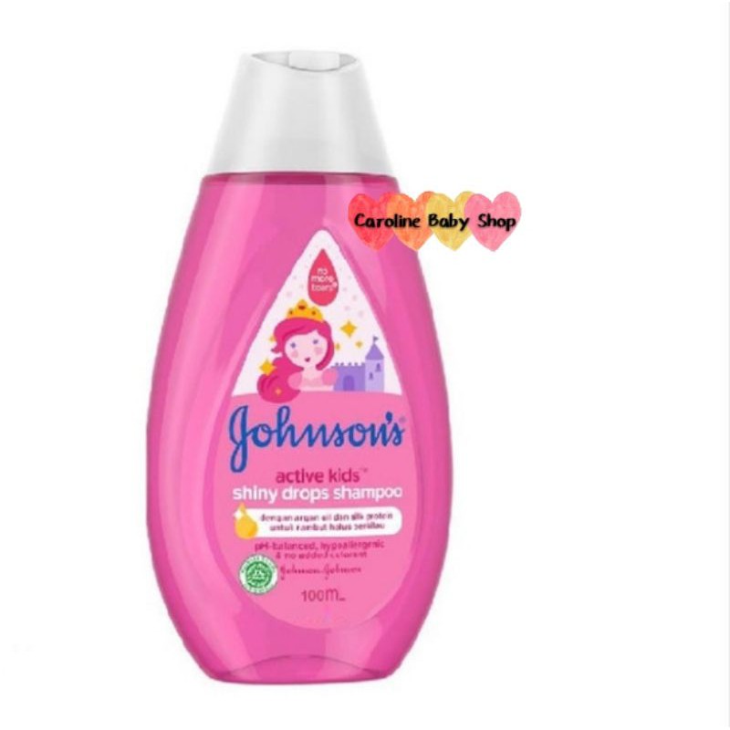 Jual johnsons active kids shiny drops shampoo (100ml) | Shopee Indonesia