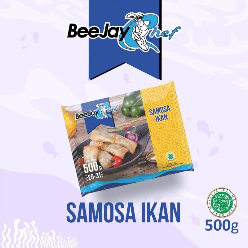 Jual Beejay Chef Samosa Ikan - Berat 500 Gr | Shopee Indonesia