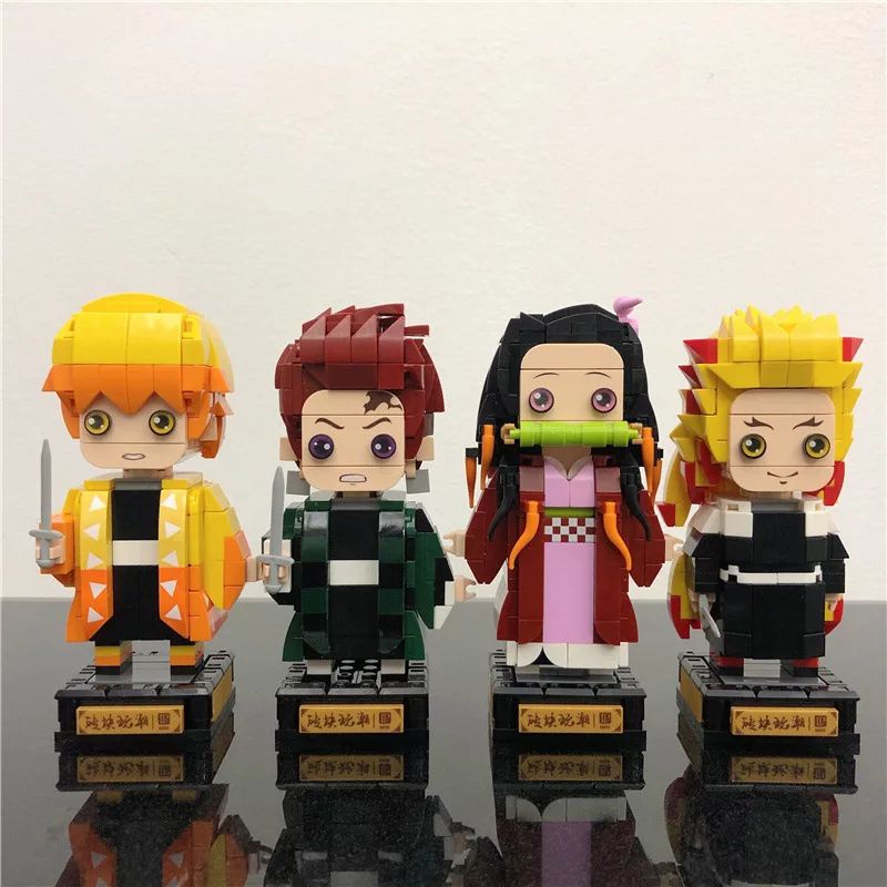 Jual Building Block Lp Brick demon Slayer Tanjiro Nezuko Zenitsu ...