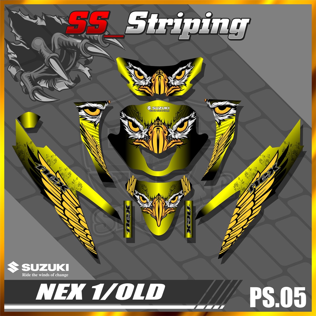 Jual Decal Sticker Full Body Nex 1/Old - Sticker Full Body Nex 1/Old ...