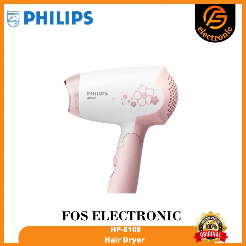 Jual PHILIPS HP8108 Hair Dryer PINK100% ORI | Shopee Indonesia