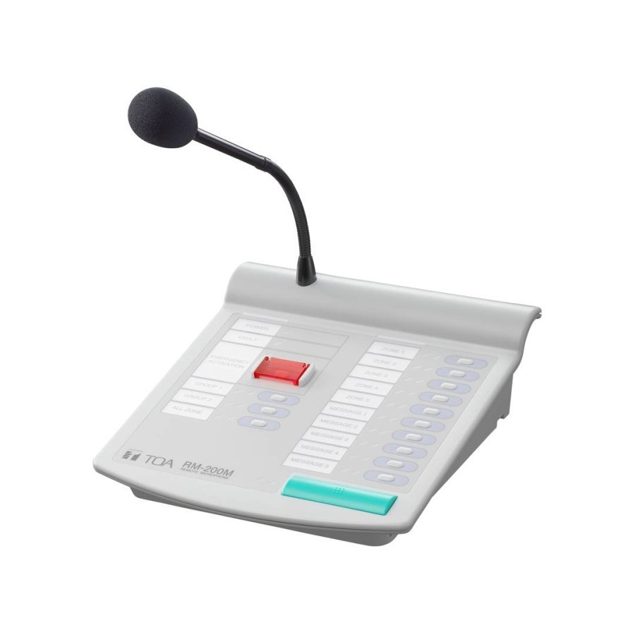 Jual Microphone Mic Paging Toa RM-200M RM 200 | Shopee Indonesia