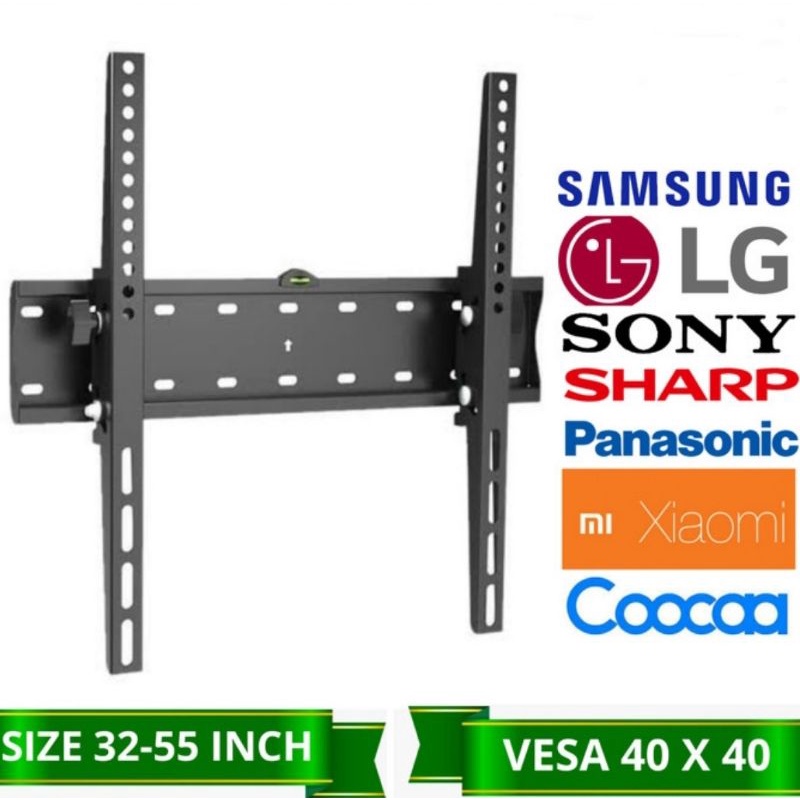 Jual Bracket TV LCD/LED/Plasma 26"-55" Tilt_Universal | Shopee Indonesia