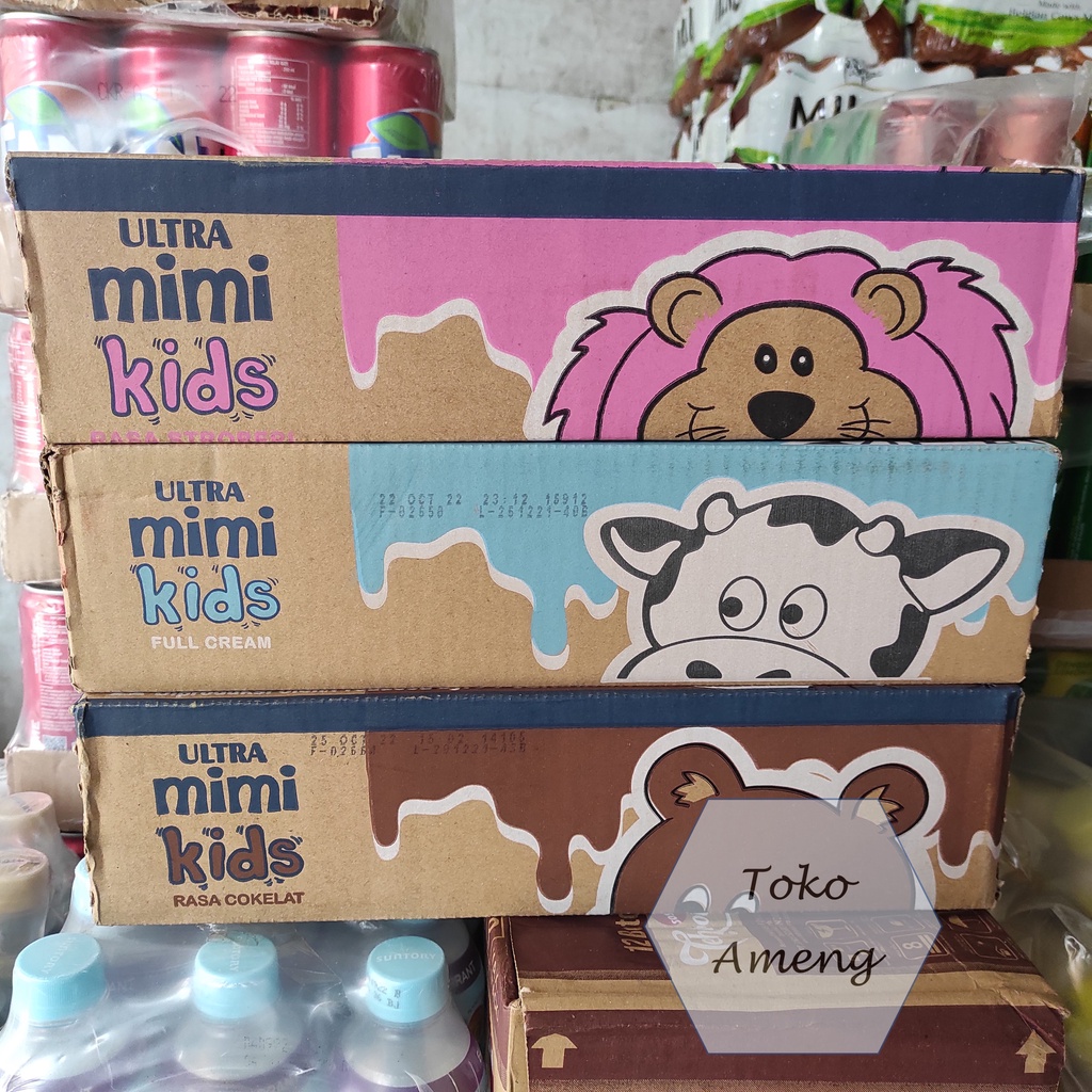 Jual Ultra Mimi Kids 125 ml - 1 Dus (40pcs) | Shopee Indonesia