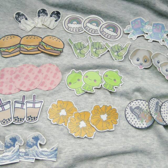 Jual Sticker aesthetic (no waterproof) | Shopee Indonesia