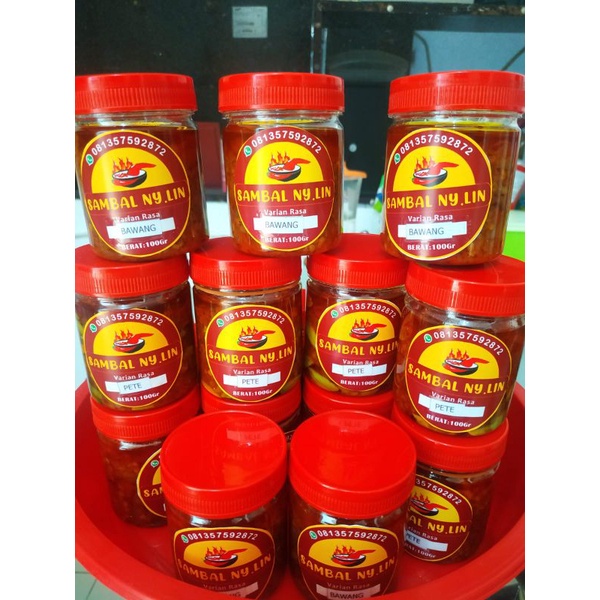 Jual Sambal fresh homemade kemasan botol 100gram | Shopee Indonesia