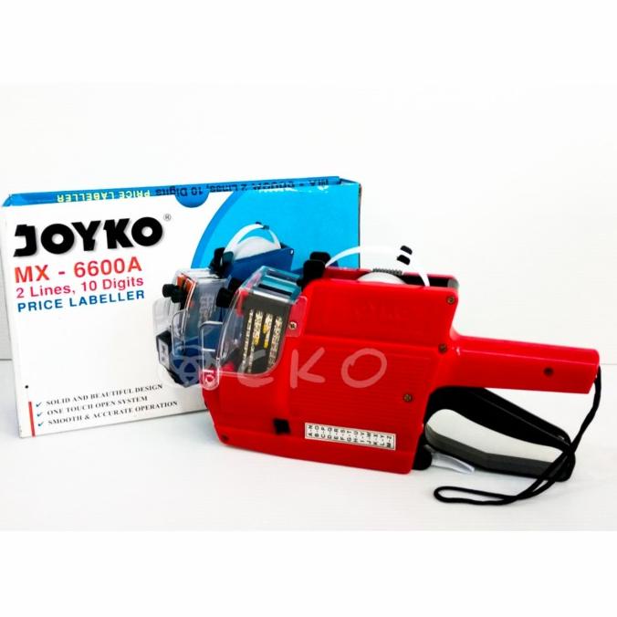 Jual alat label harga joyko 2 baris MX-6600A / price label joyko 2 line ...