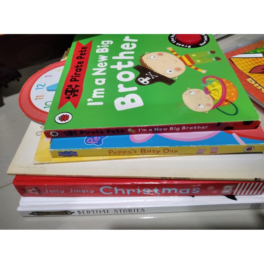 Jual Board book anak-Peppa's busy day-Jolly jingle christmas dll ...