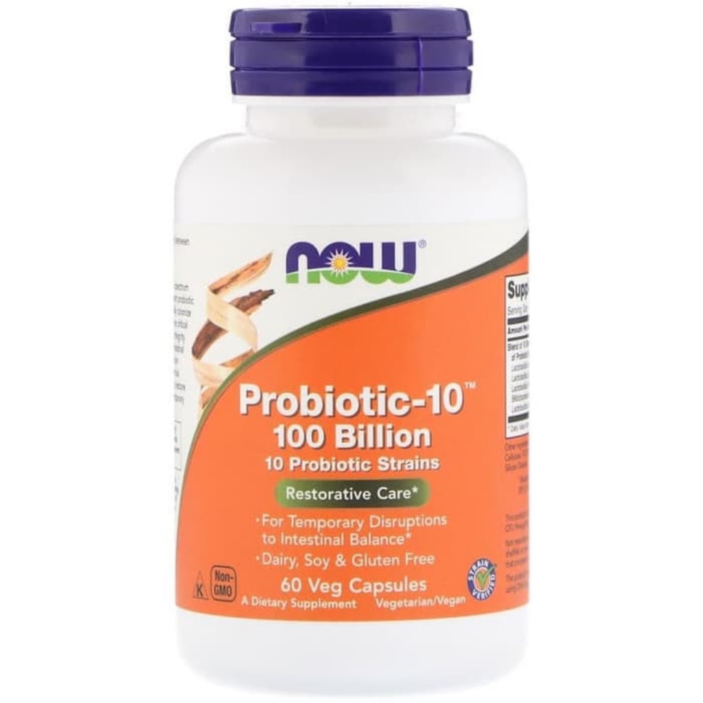 Jual Now Foods Probiotic Probiotik Probiotics 10 25 Billion 100 ...