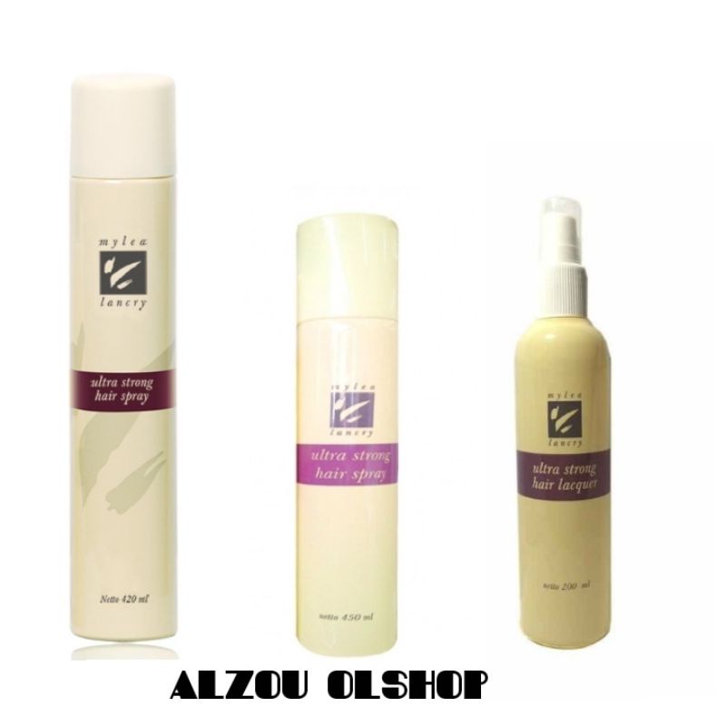 Jual MYLEA LANCRY ULTRA STRONG HAIR SPRAY 420 ML/ 200 ML/ MYLEA ...
