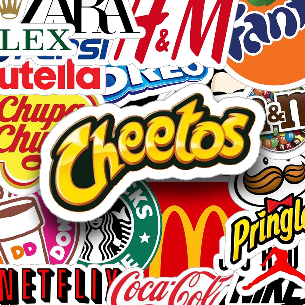 Jual Isi 40 Sticker Product Logo | Shopee Indonesia