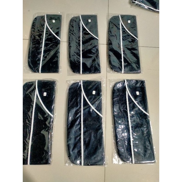 Jual topi mud/mut/med/met perhubungan list putih + pin pria dan wanita ...