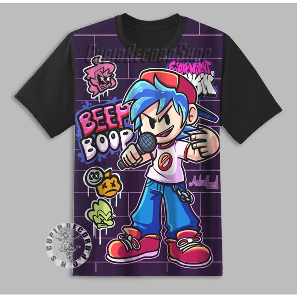 Jual Baju FNF Friday Night Funkin Kaos Anak Laki Laki Perempuan Pakaian ...